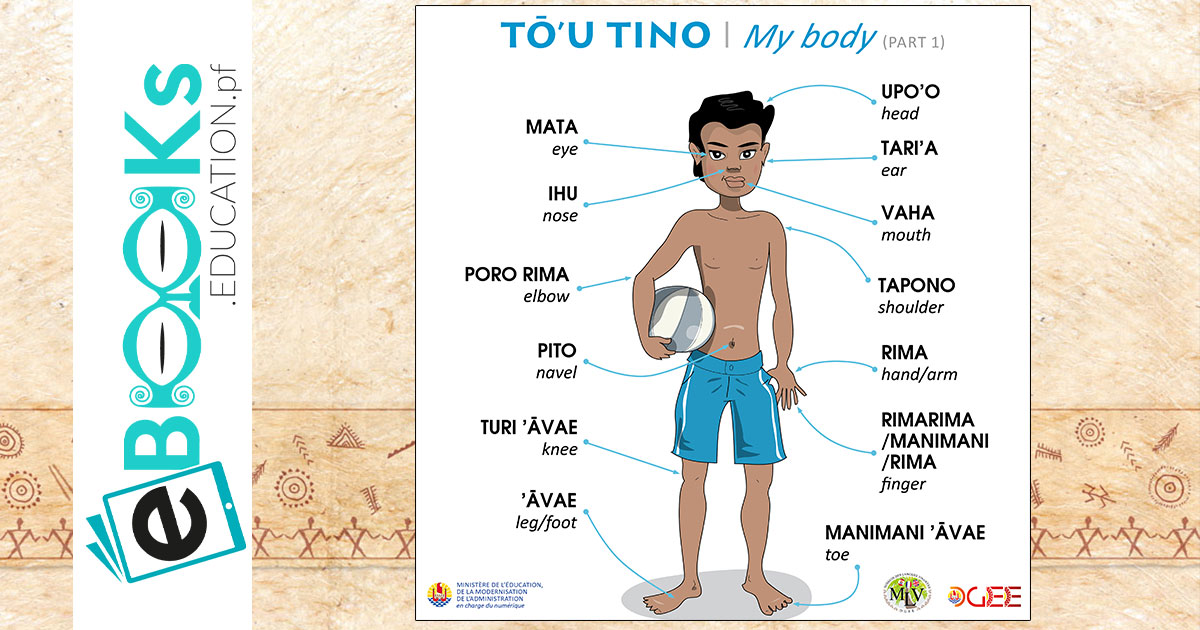 Tō'u tino - My body 1 - TH/EN - ebooks.education.pf